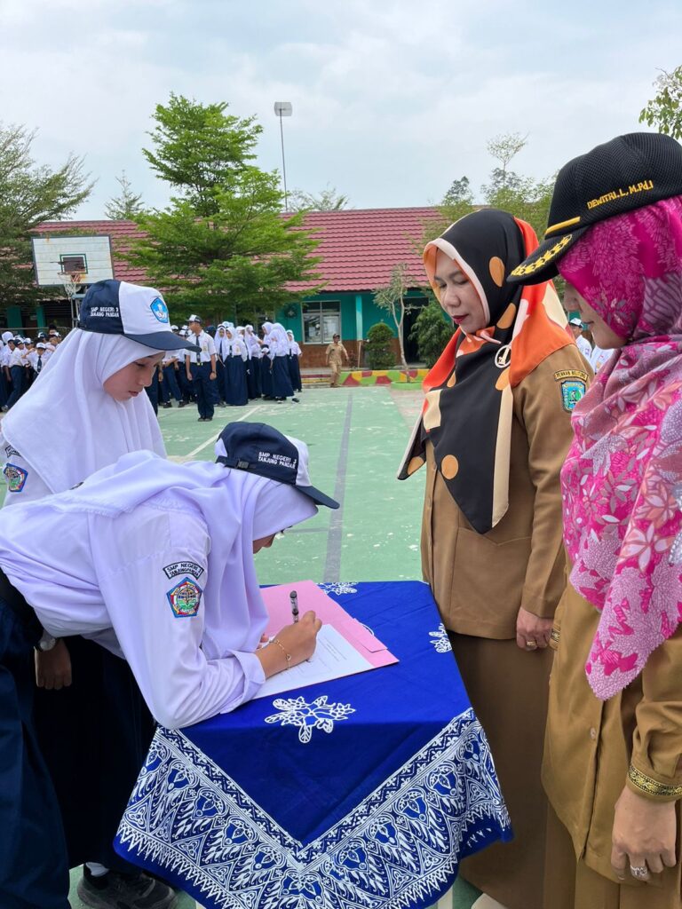 Pelantikan OSIS tahun ajaran 2023/2024